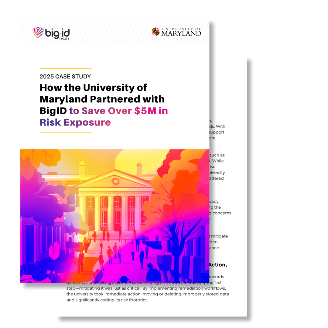 BigID and UMD Case Study